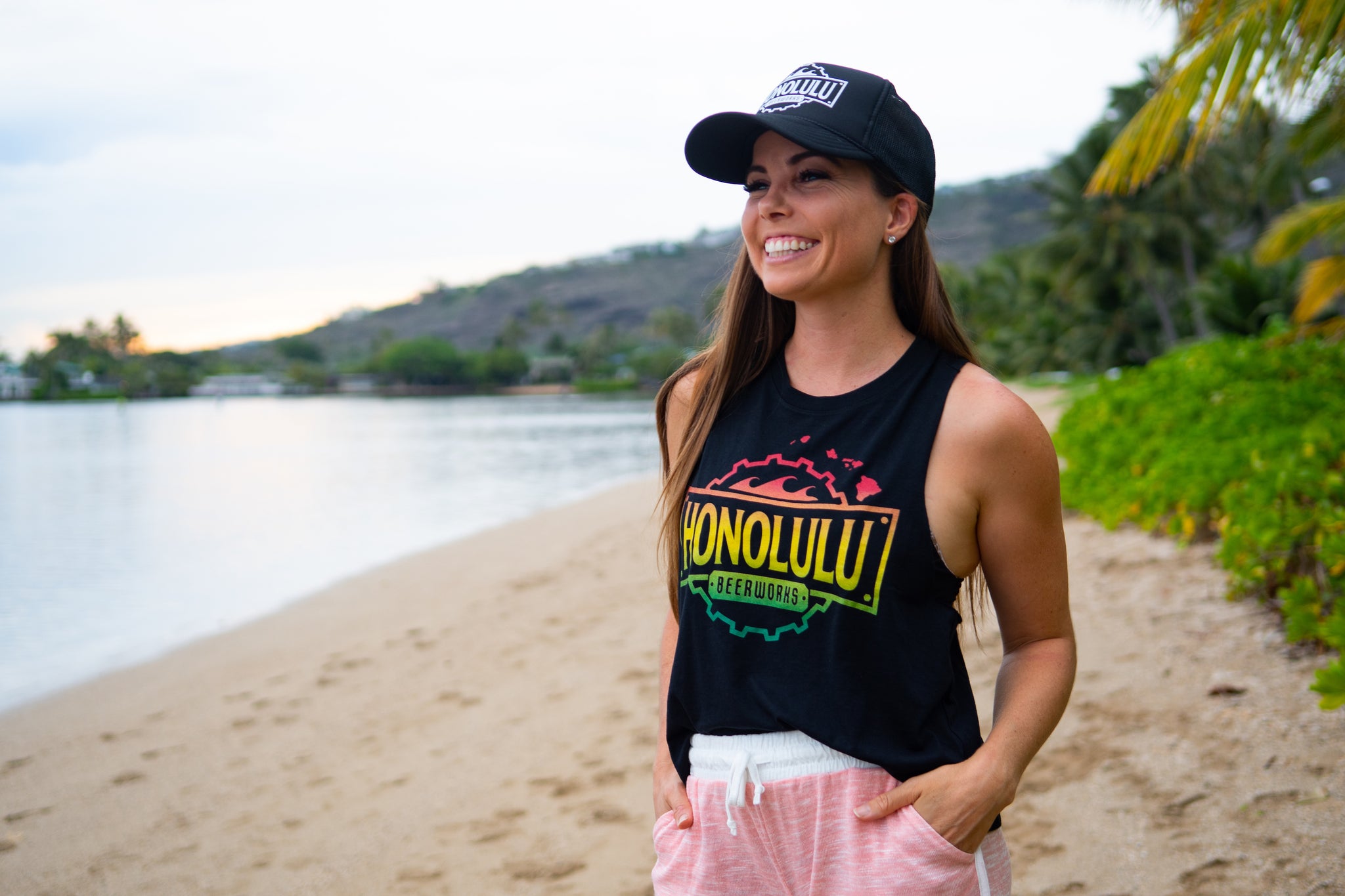 Women's HBW Reggae Muscle Crop Top – Honolulu Beerworks